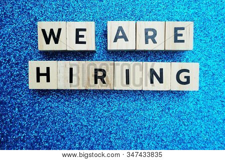 We Hiring Word Image & Photo (Free Trial) | Bigstock