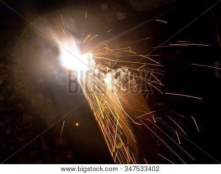 Sparks Metal Welding Image & Photo (Free Trial) | Bigstock