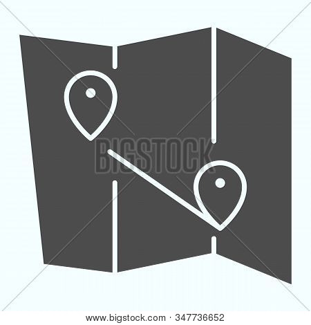 Map Solid Icon. Atlas Vector & Photo (Free Trial) | Bigstock