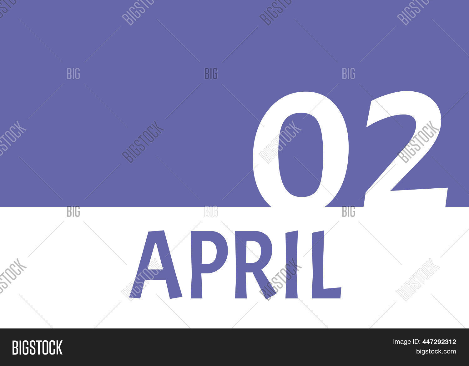 2 April Calendar Date Image & Photo (Free Trial) | Bigstock