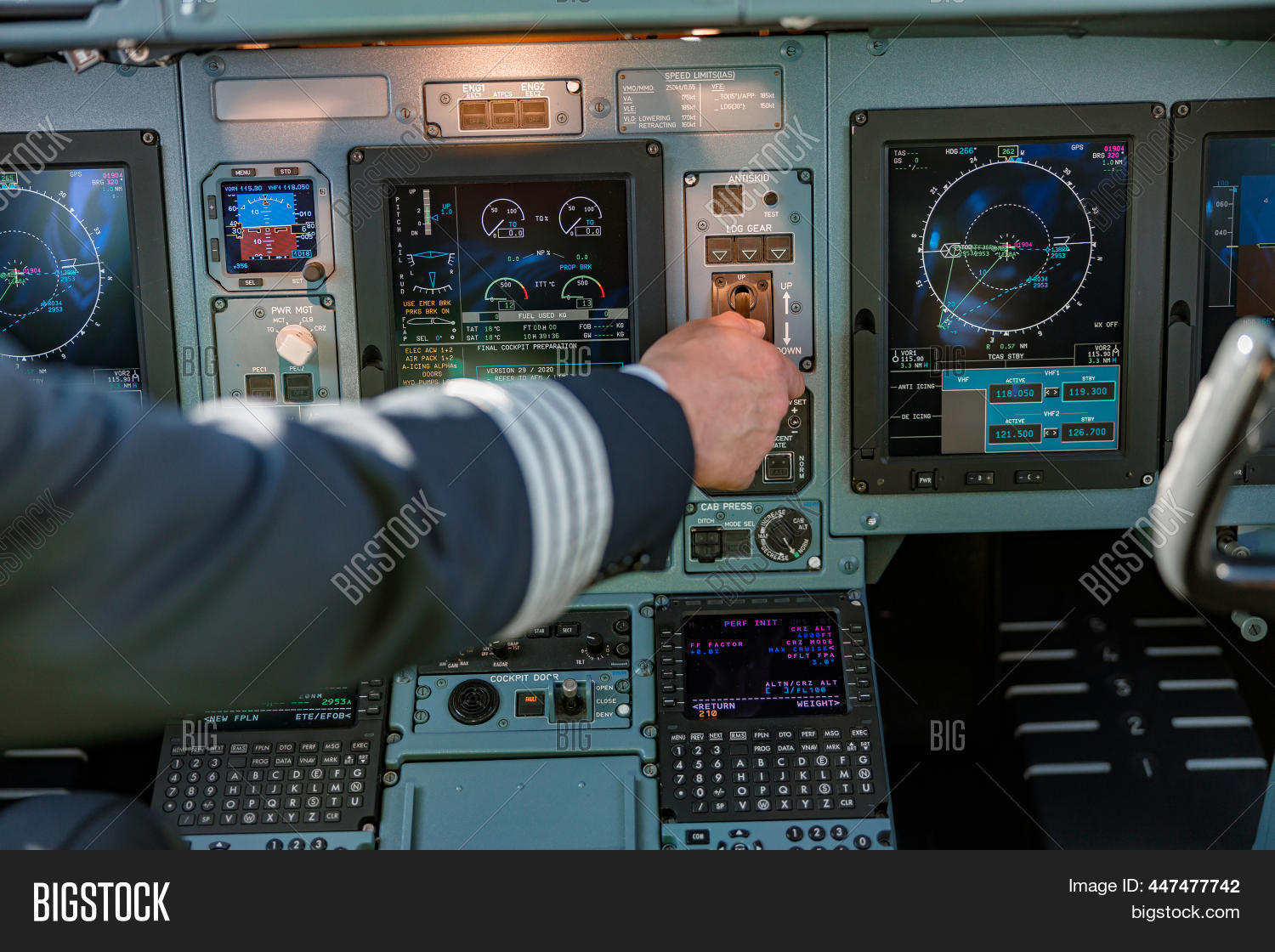 Airline Pilot Using Image & Photo (Free Trial) | Bigstock