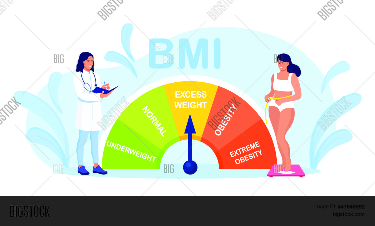 Body Mass Index Vector & Photo (Free Trial) | Bigstock