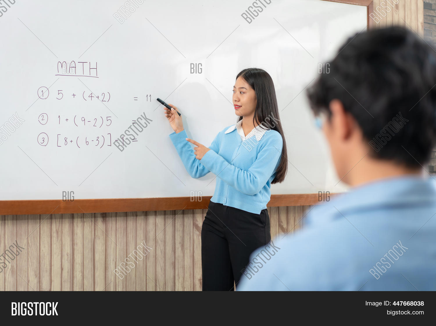 Female Tutor Standing Image & Photo (Free Trial) | Bigstock