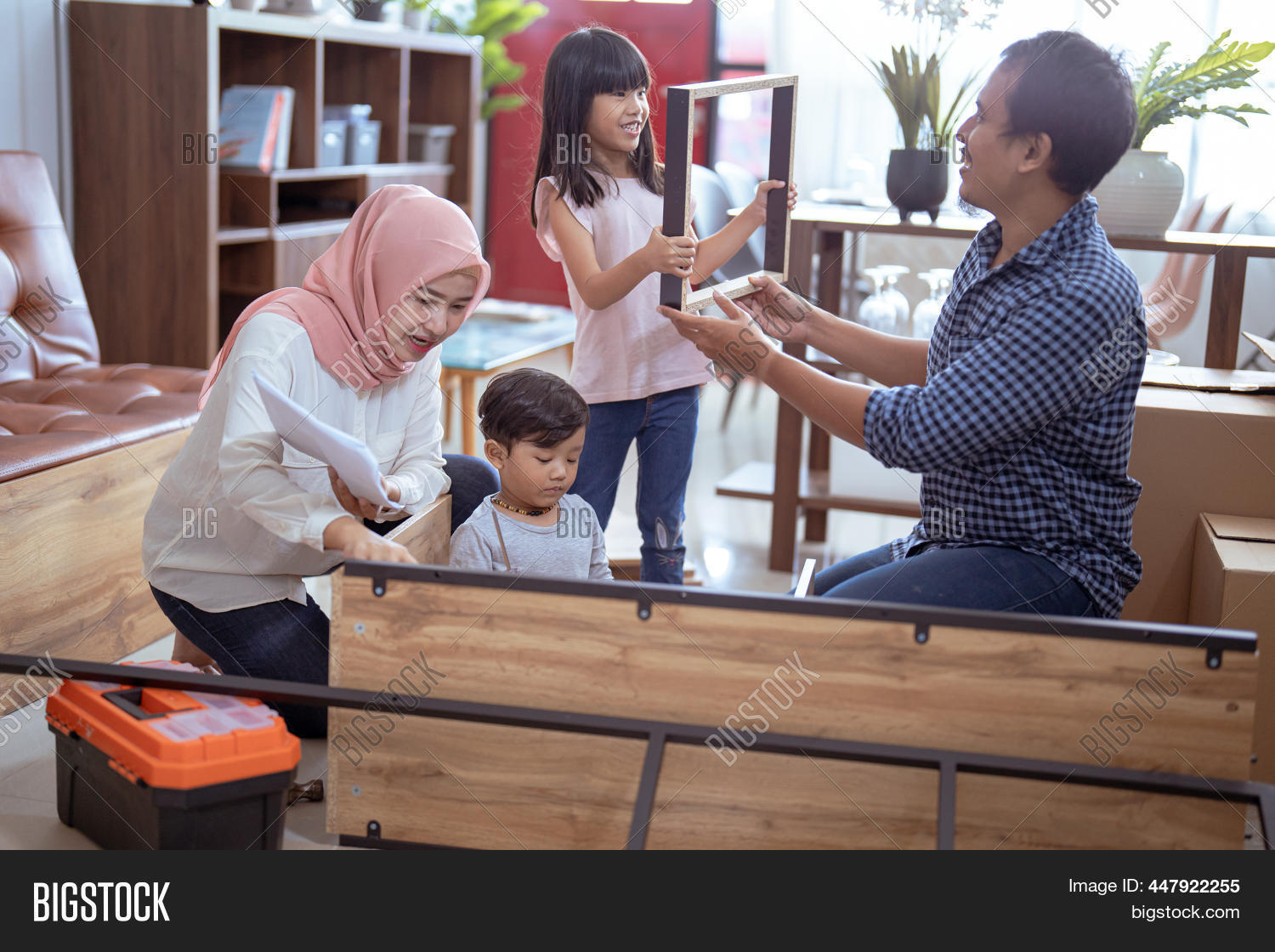 Muslim Family Their Image & Photo (Free Trial) | Bigstock