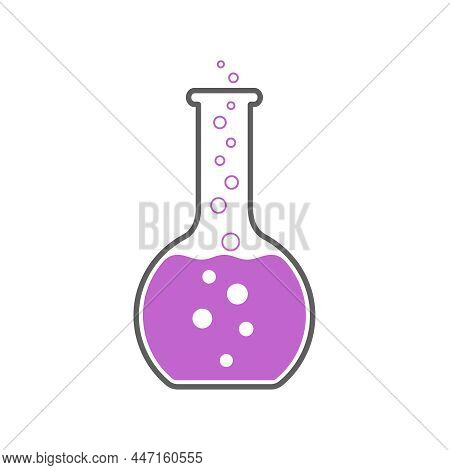 Flask Graphic Icon. Vector & Photo (Free Trial) | Bigstock