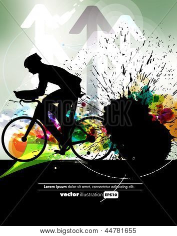 Sport Road Bike Rider Vector & Photo (Free Trial) | Bigstock