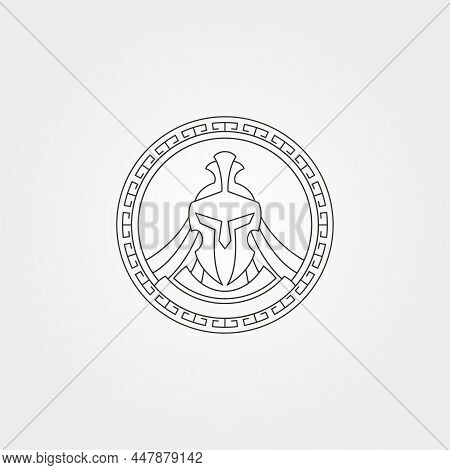 Spartan Logo Ancient Vector & Photo (Free Trial) | Bigstock