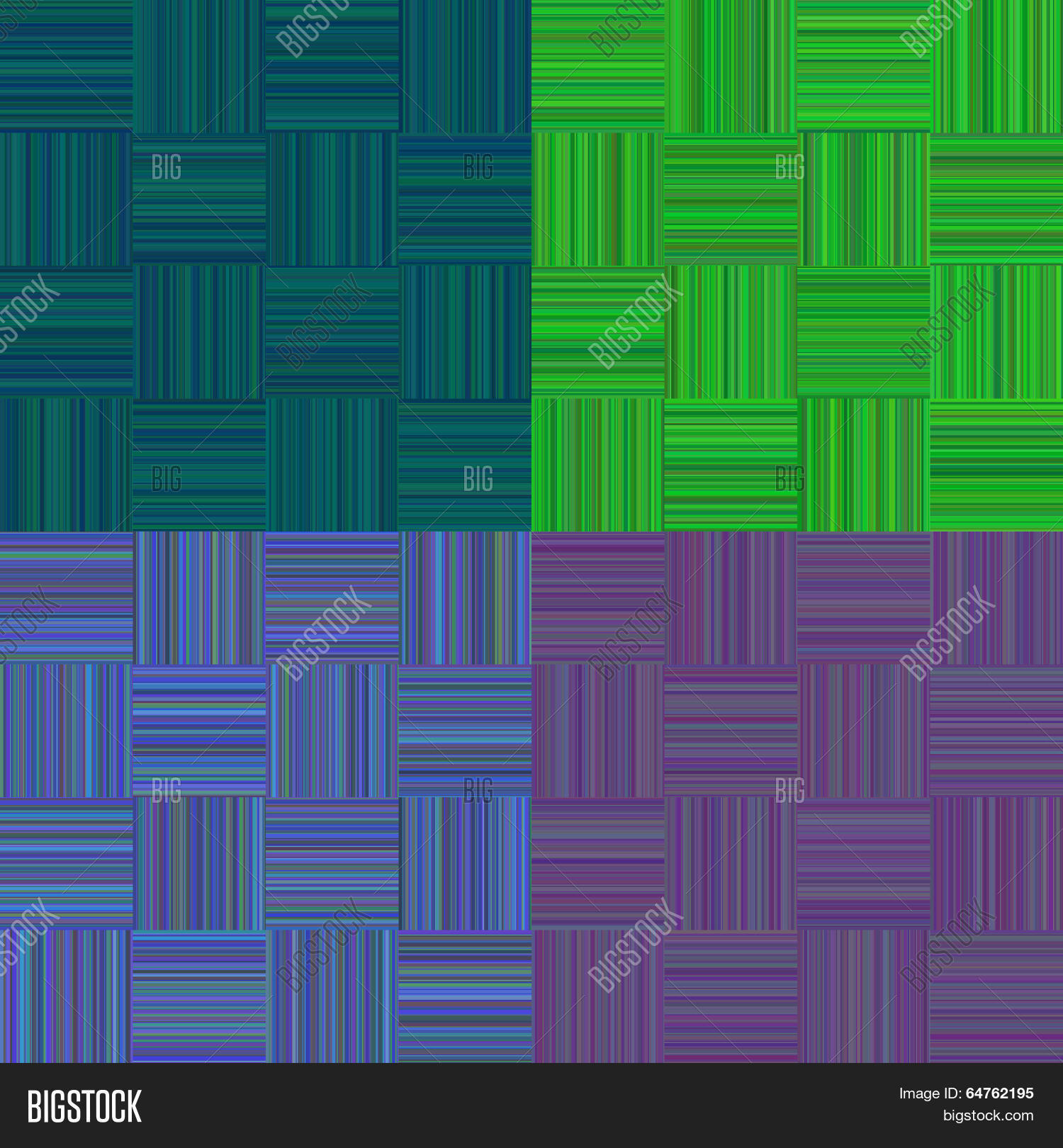 Set Striped Seamless Vector & Photo (Free Trial) | Bigstock