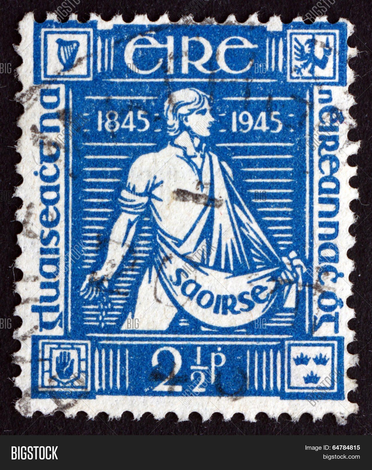 Postage Stamp Ireland Image & Photo (Free Trial) | Bigstock