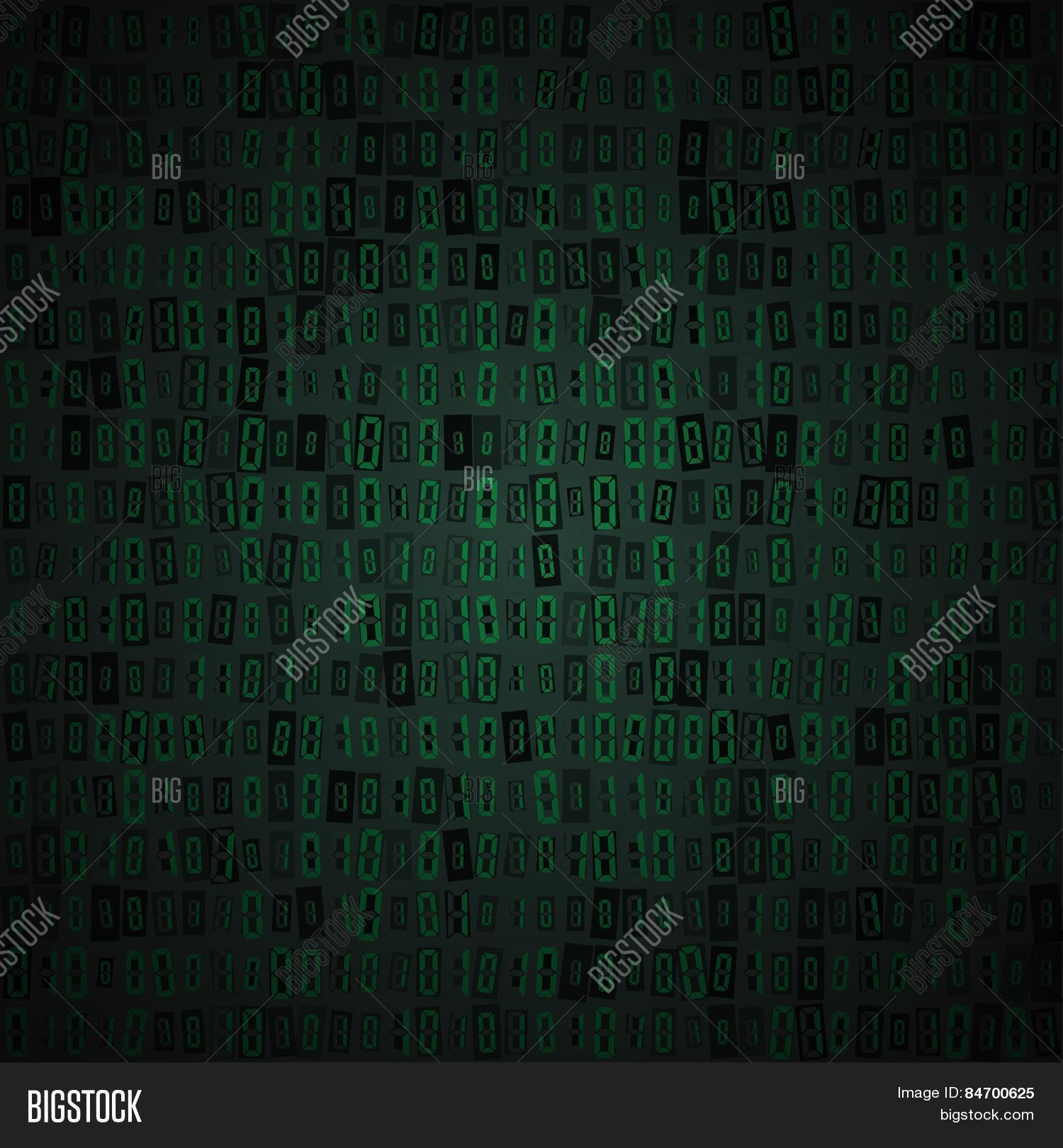 Random Binary Code Vector & Photo (Free Trial) | Bigstock