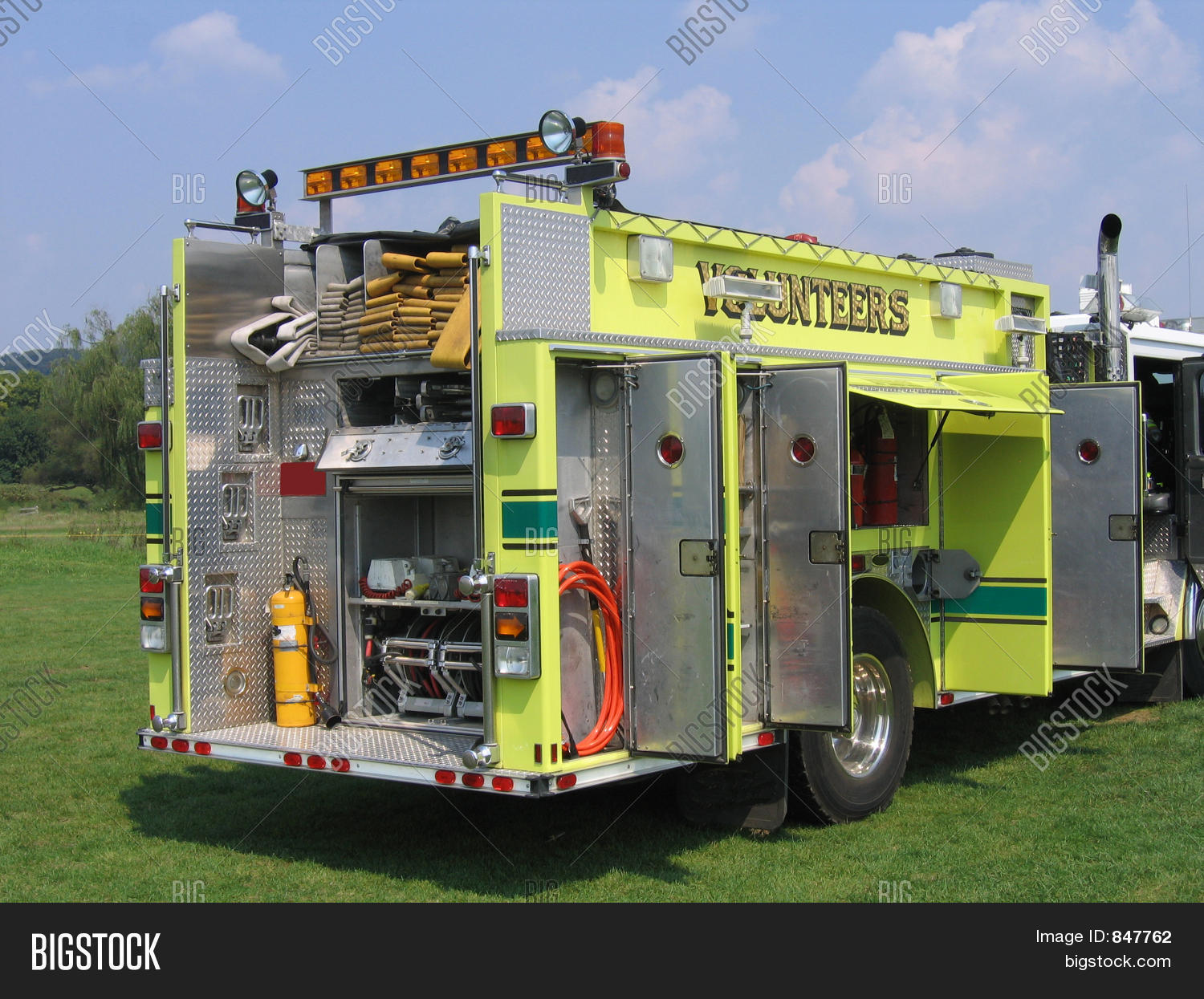 Back Fire Engine Image & Photo (Free Trial) | Bigstock