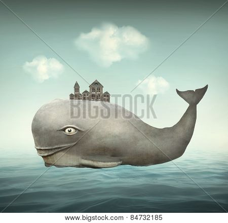 Fantasy Whale Image & Photo (Free Trial) | Bigstock