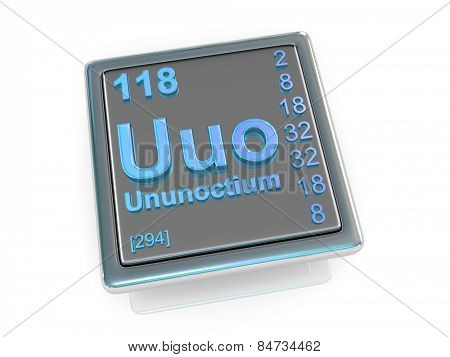 Ununoctium. Chemical Image & Photo (Free Trial) | Bigstock