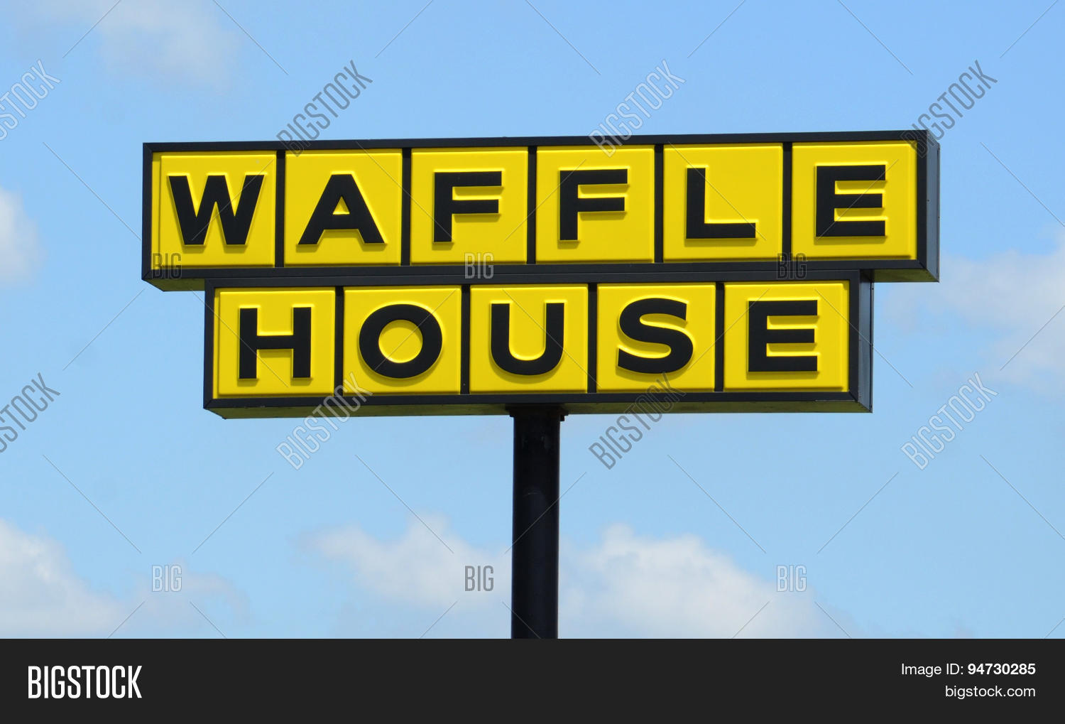 Waffle House Sign Image & Photo (Free Trial) | Bigstock