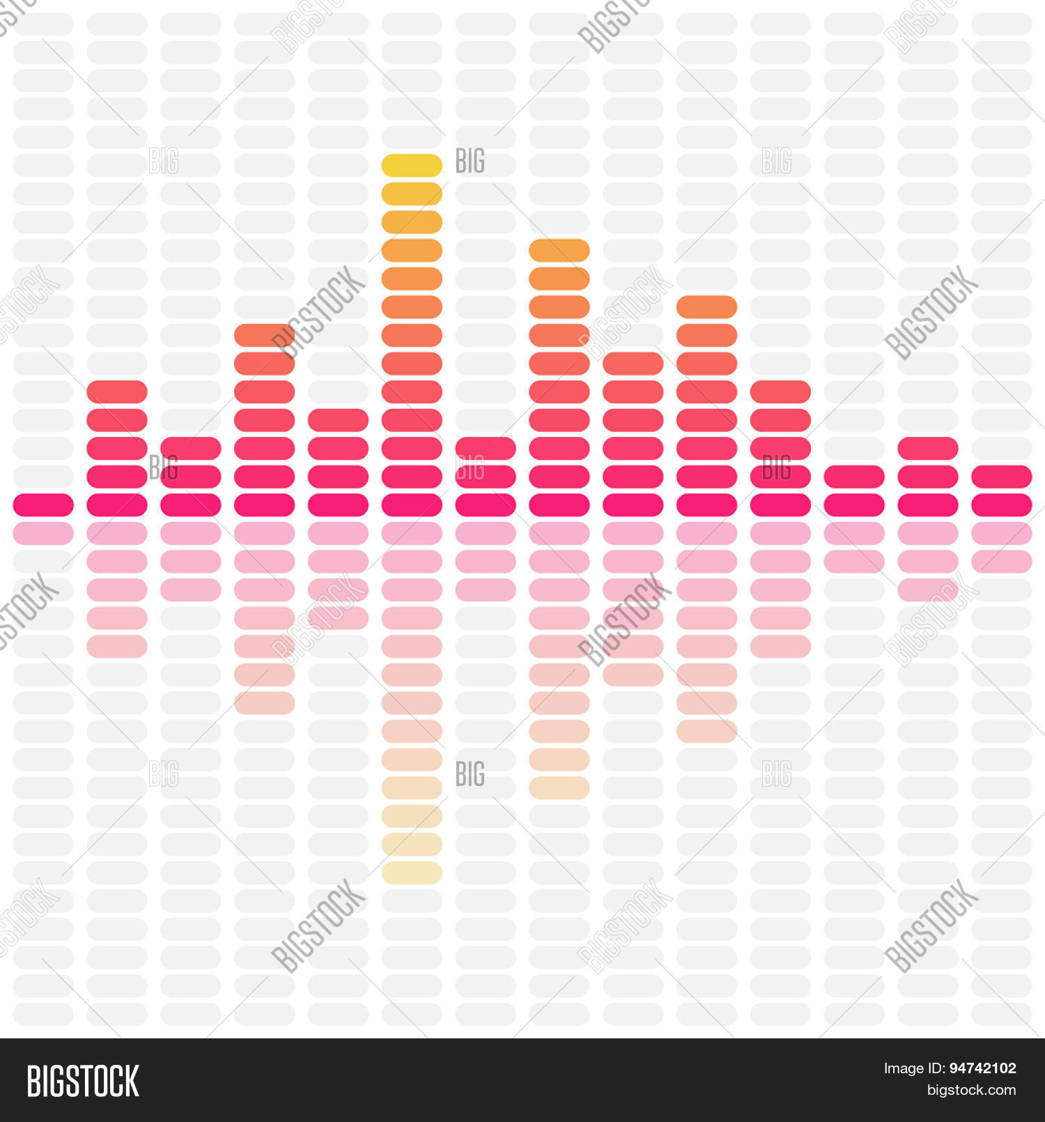 Abstract Sound Waves Vector & Photo (Free Trial) | Bigstock