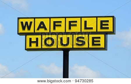 Waffle House Sign Image & Photo (Free Trial) | Bigstock