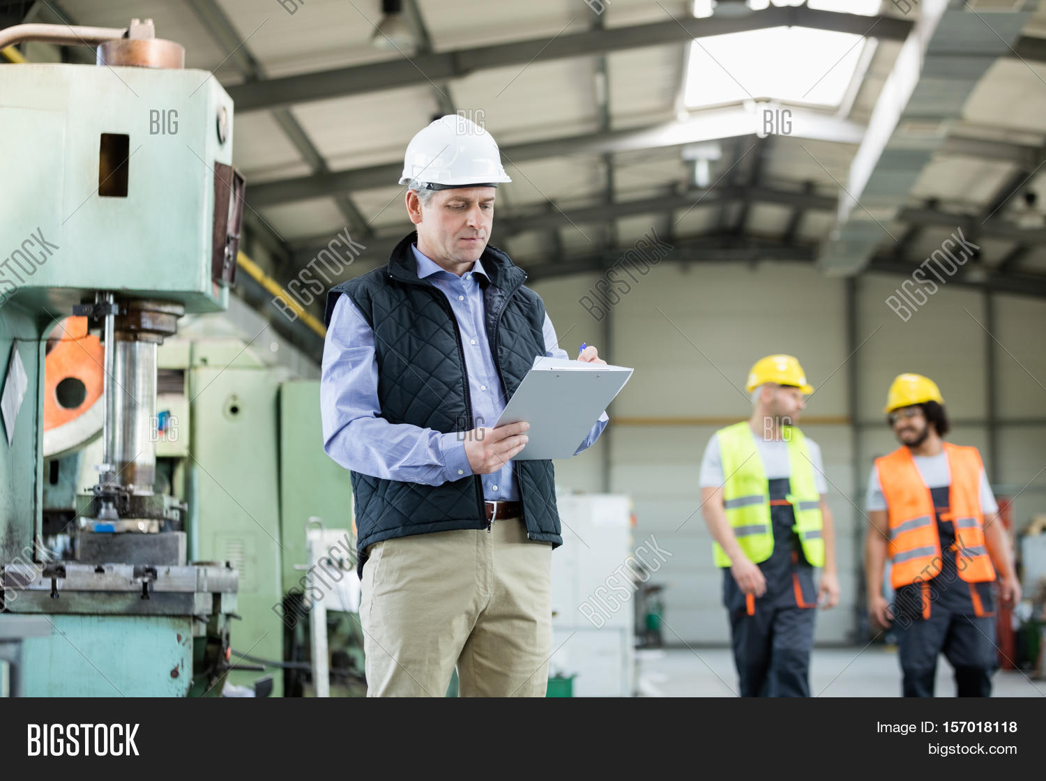 Mature Male Inspector Image & Photo (Free Trial) | Bigstock