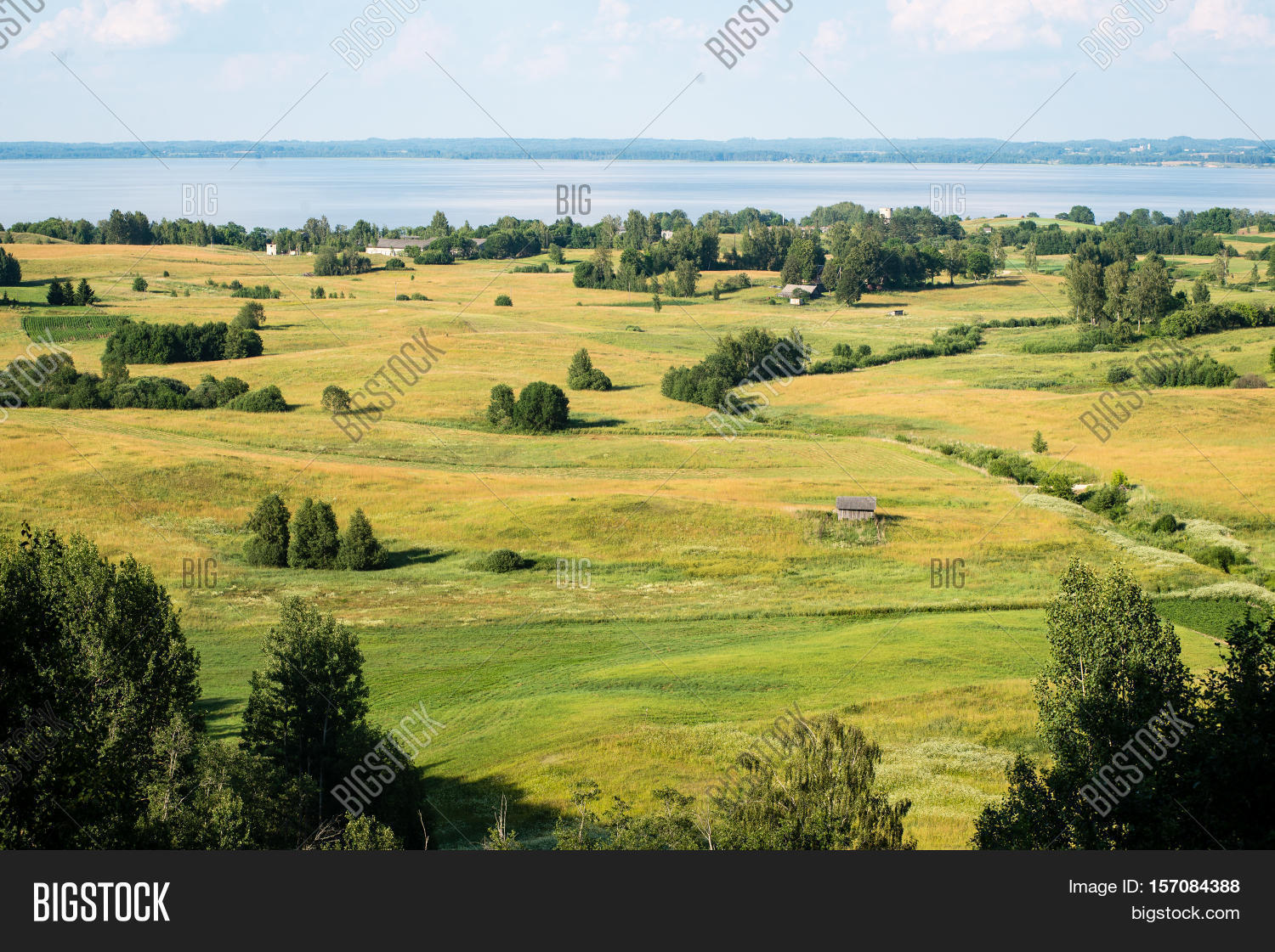 Small Village View Image & Photo (Free Trial) | Bigstock