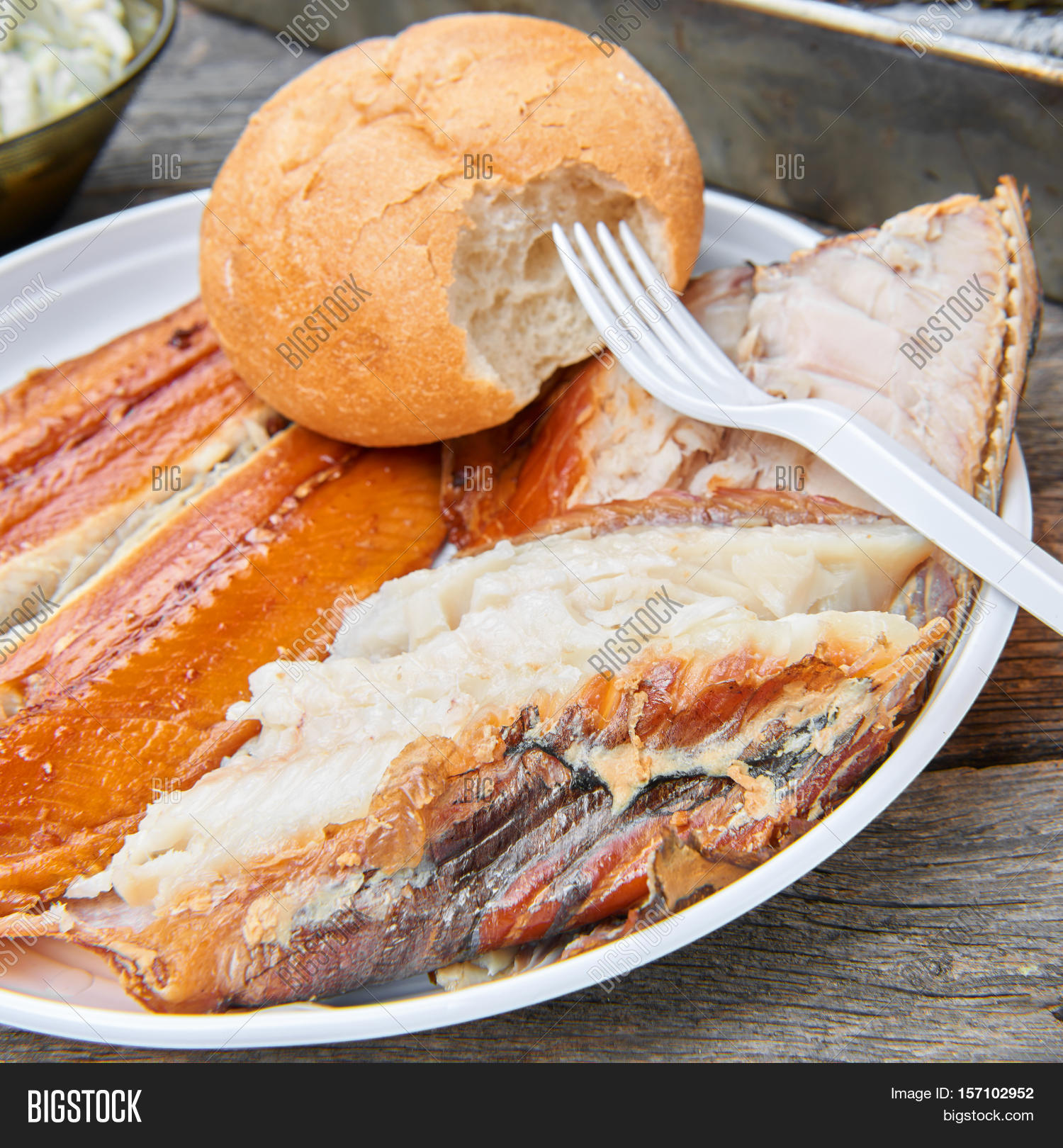 Smoked Fish Bread On Image & Photo (Free Trial) | Bigstock
