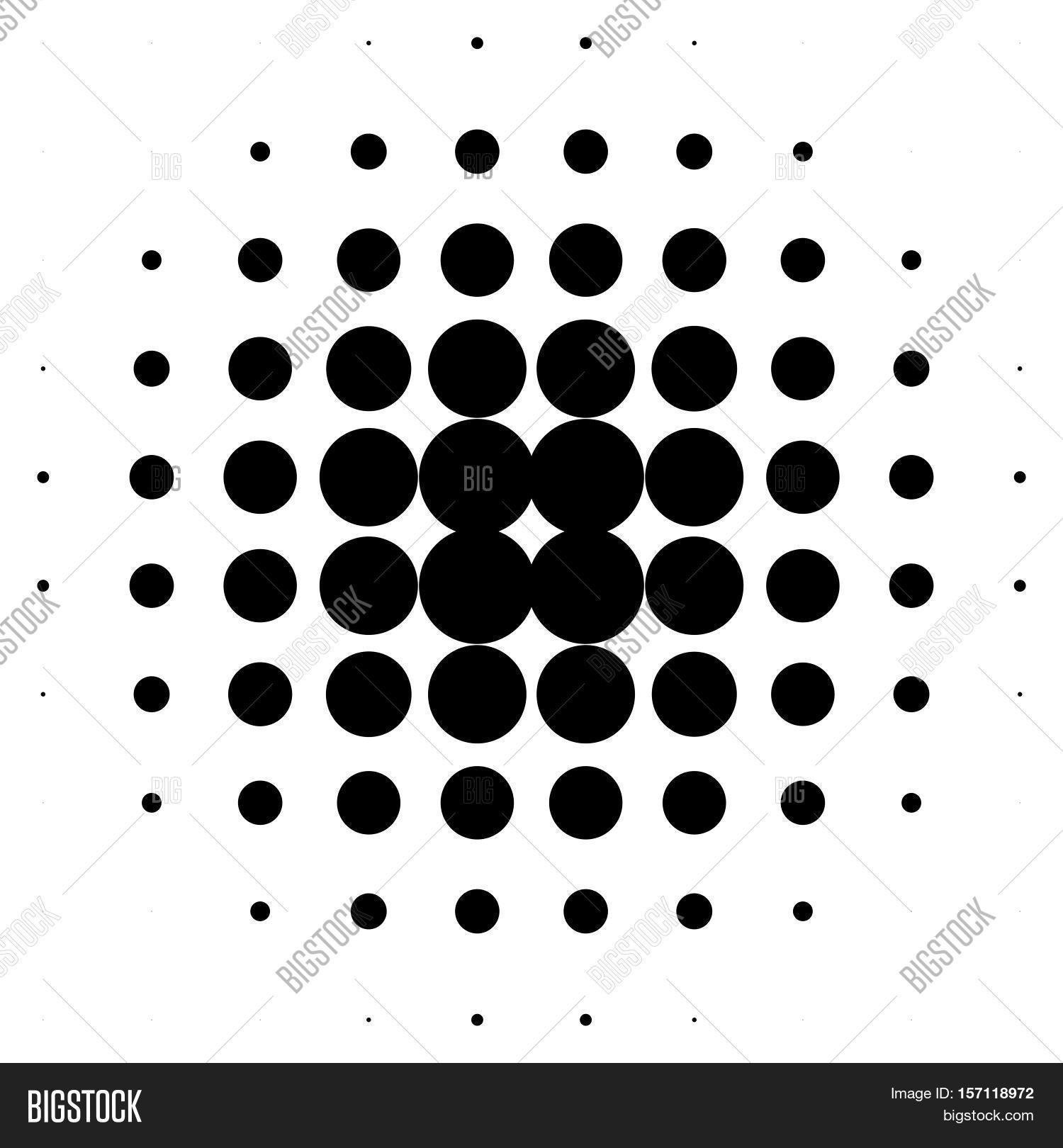 Halftone Circles, Vector & Photo (Free Trial) | Bigstock