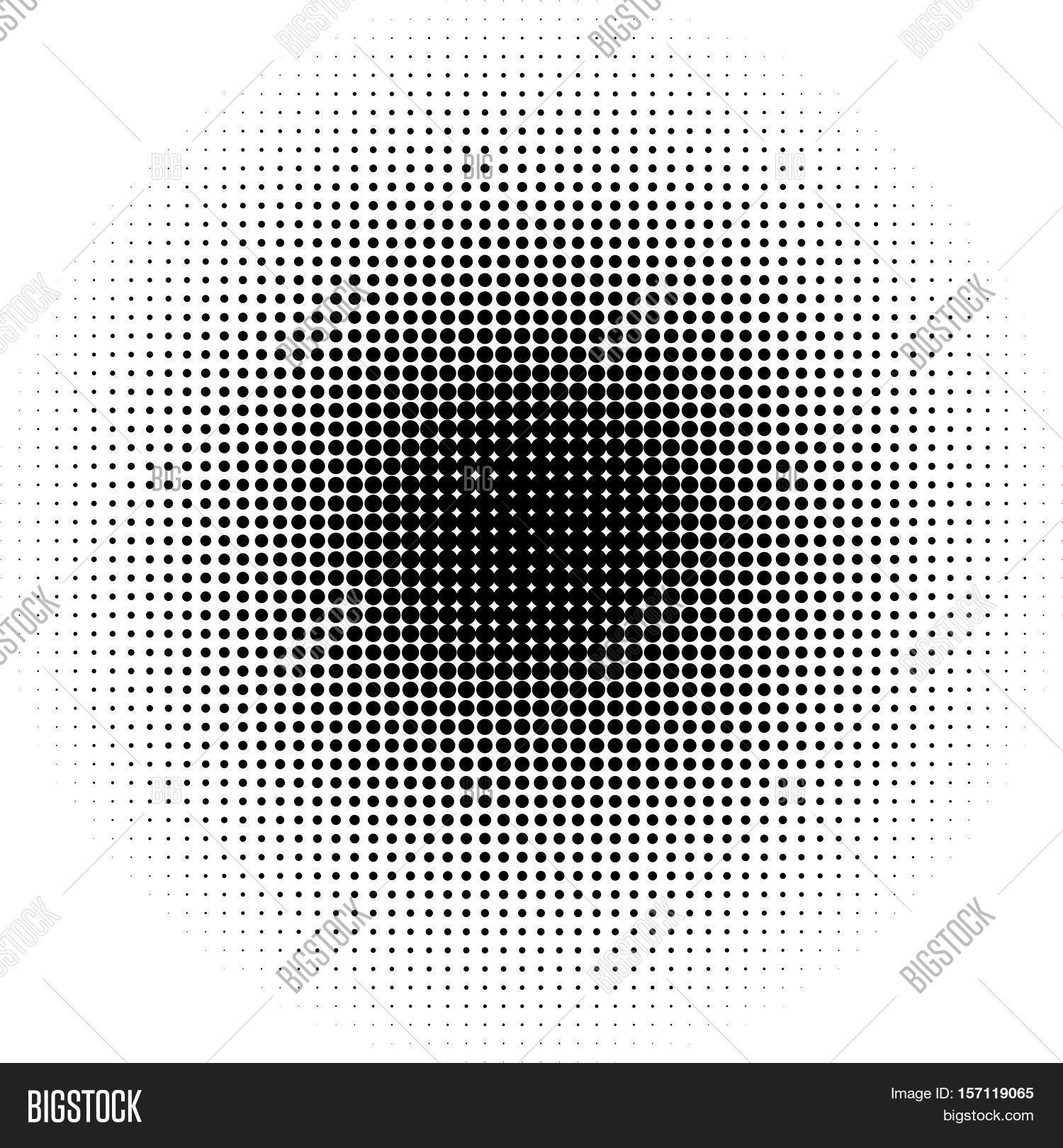Halftone Circles, Vector & Photo (Free Trial) | Bigstock
