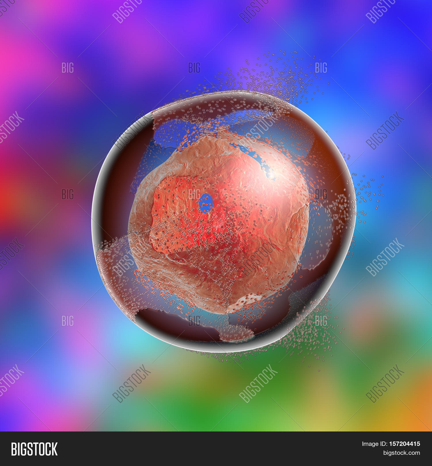 Cell Lysis. Image & Photo (Free Trial) | Bigstock