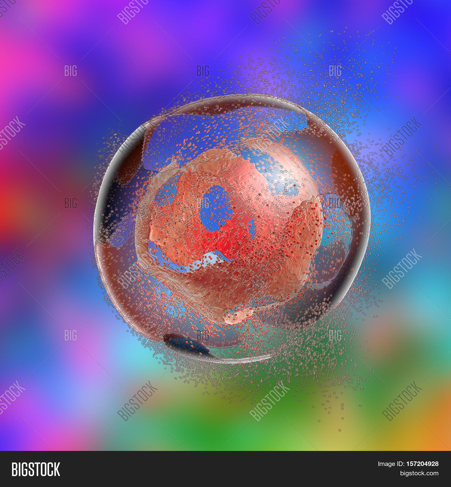 Cell Lysis. Image & Photo (Free Trial) | Bigstock