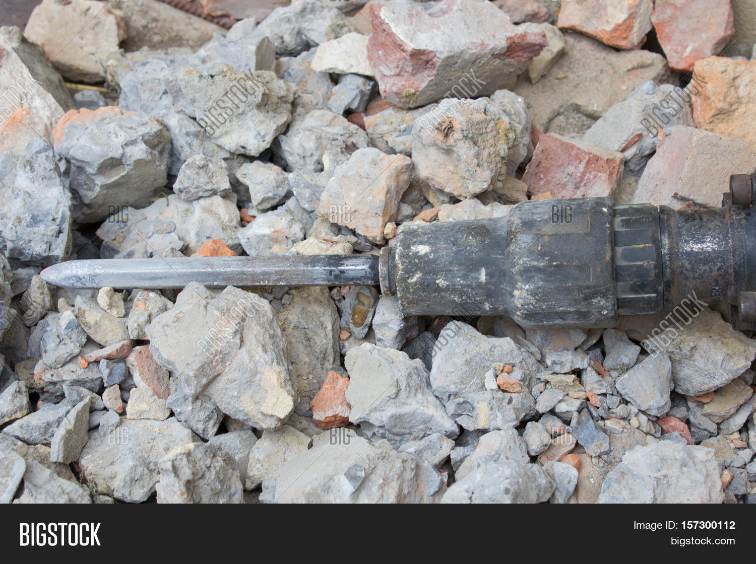 Chisel Hammer On Pile Image & Photo (Free Trial) | Bigstock