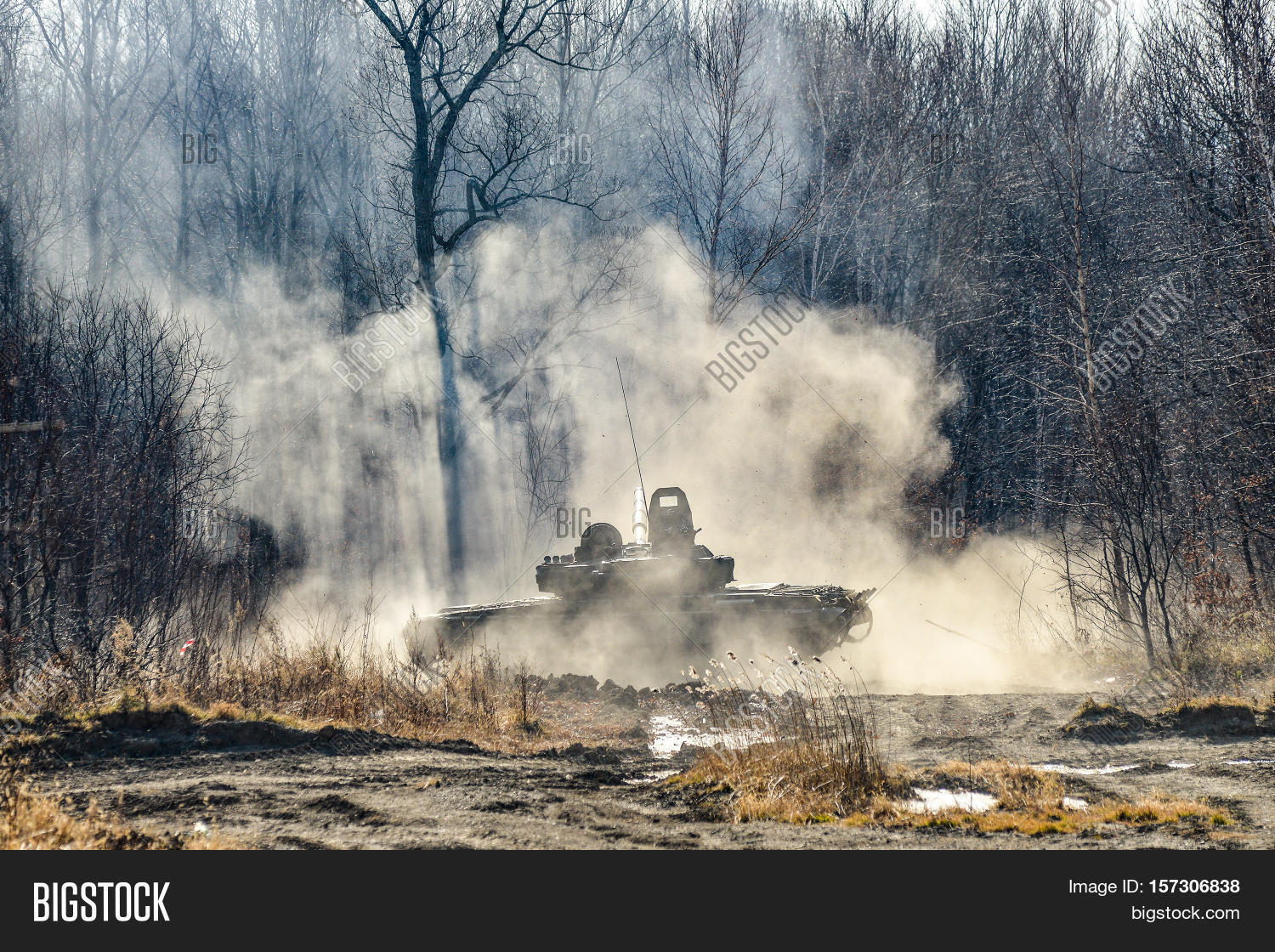Russian Tank Shot On Image & Photo (Free Trial) | Bigstock