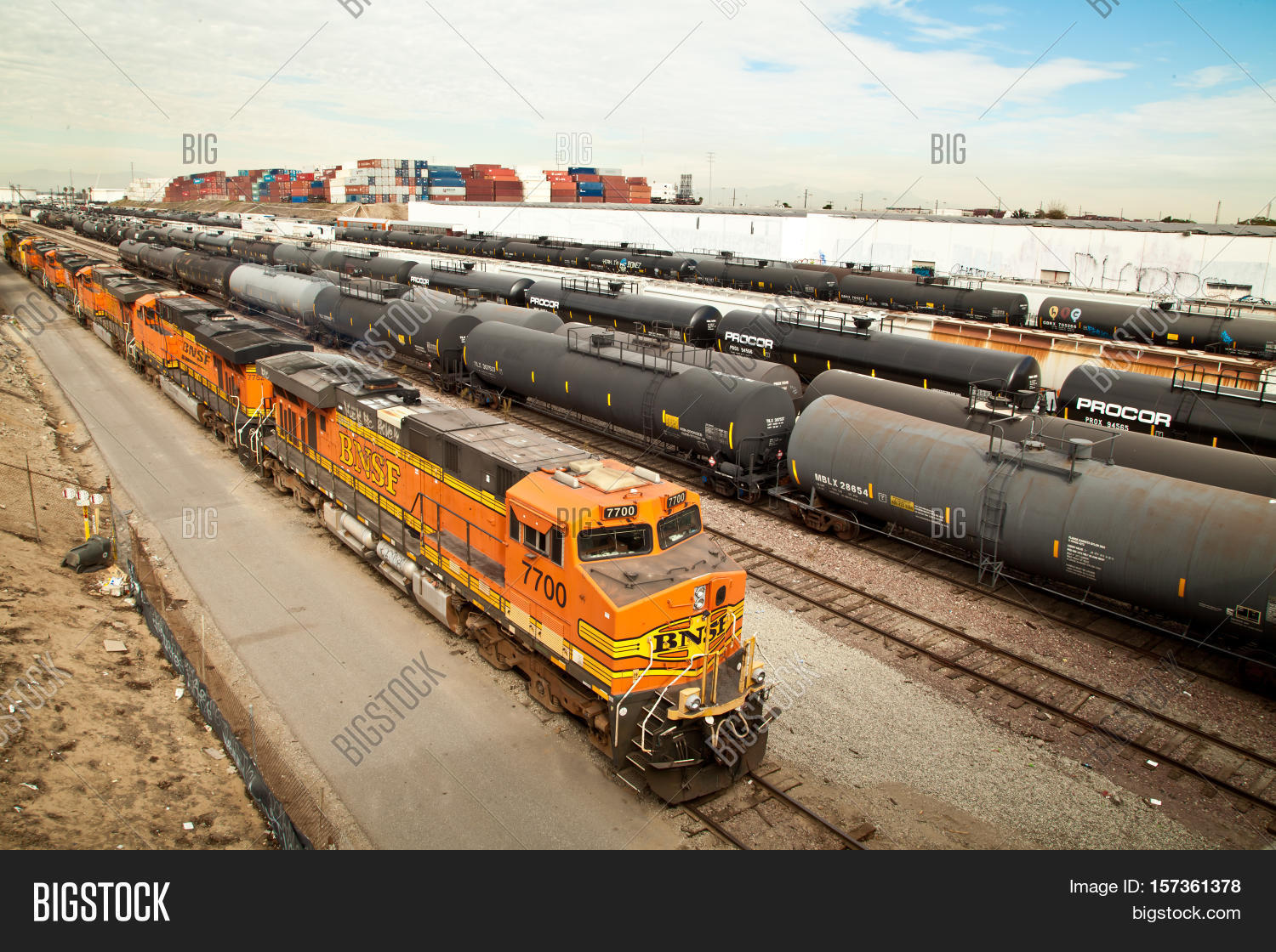 Industrial Train Yard Image & Photo (Free Trial) | Bigstock