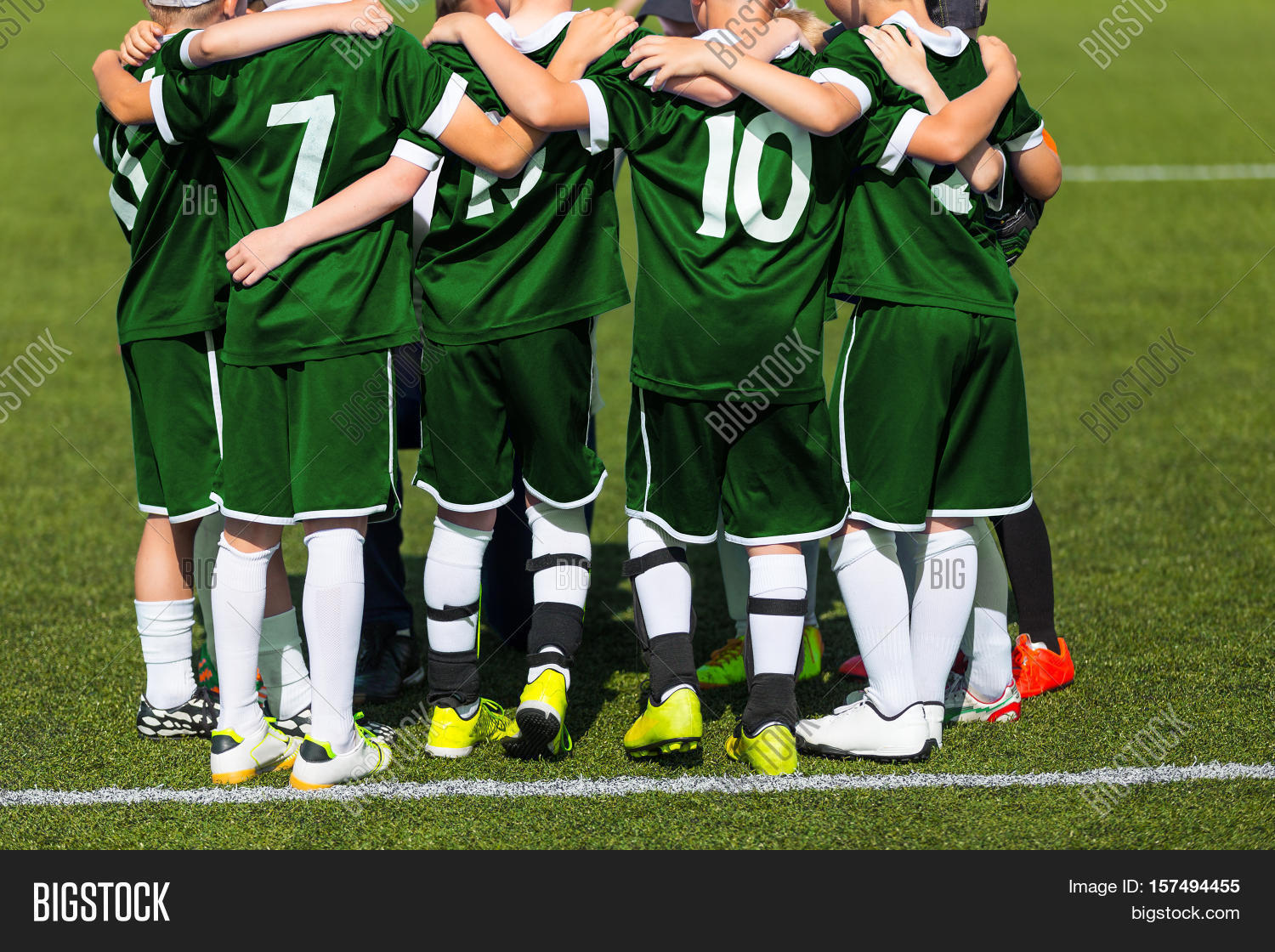 Sports Team Standing Image & Photo (Free Trial) | Bigstock