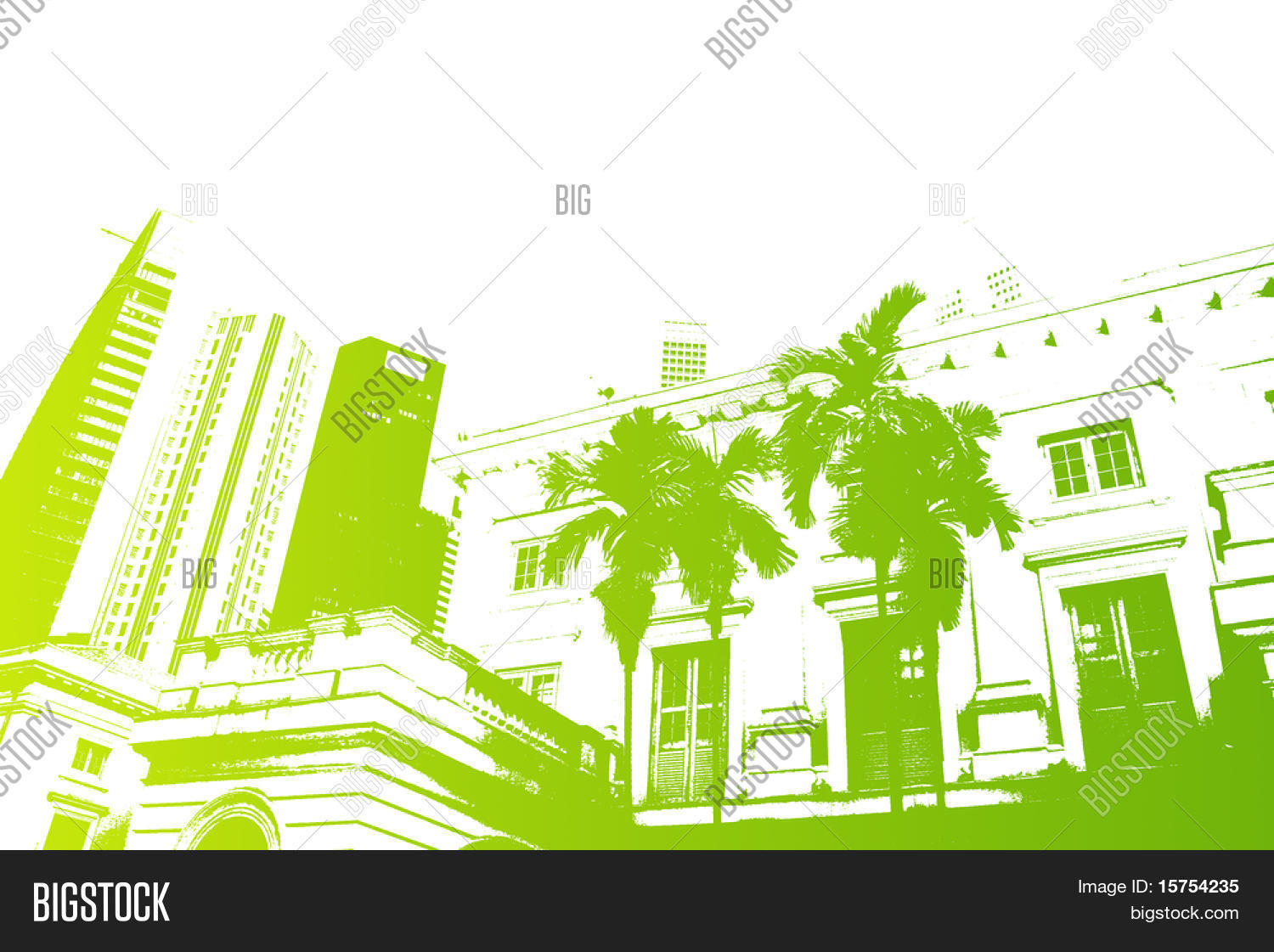 Green Trendy Modern Image & Photo (Free Trial) | Bigstock
