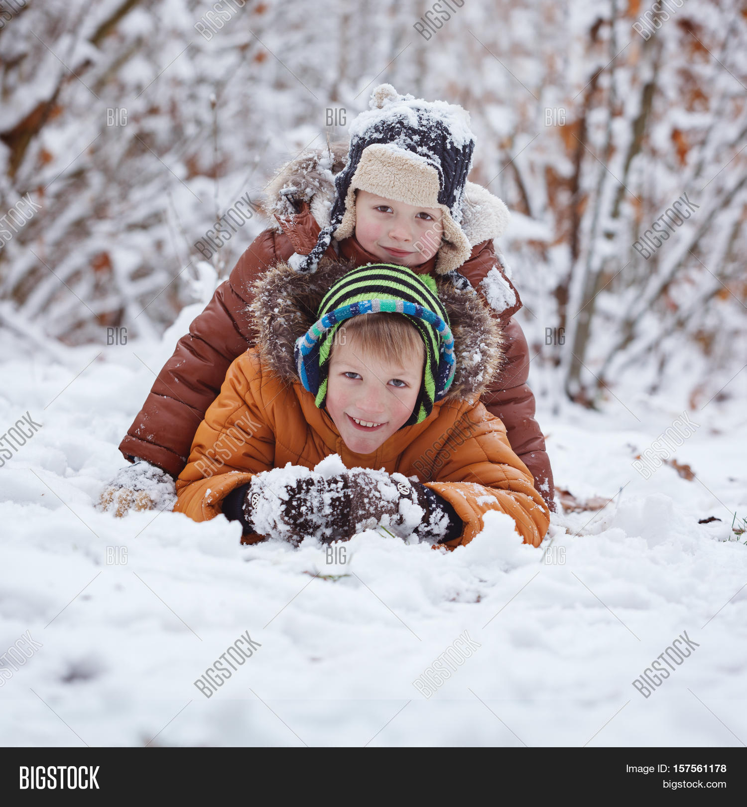 Two Little Children Image & Photo (Free Trial) | Bigstock