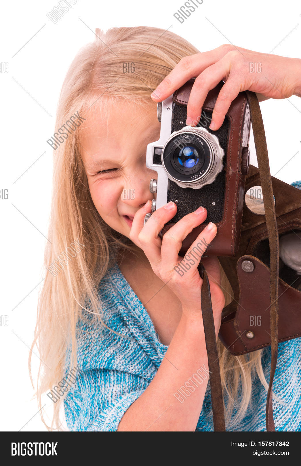 Teen Girl Retro Camera Image & Photo (Free Trial) | Bigstock