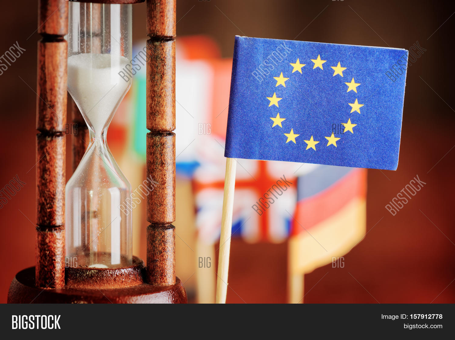 Hourglass Flag Image & Photo (Free Trial) | Bigstock