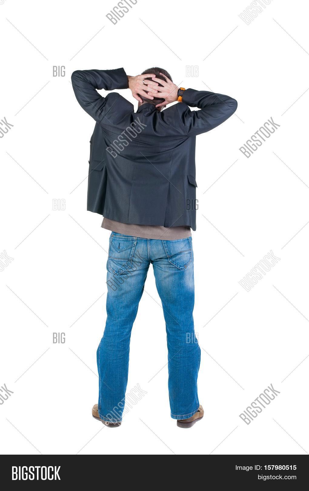 Back View Shocked Image & Photo (Free Trial) | Bigstock