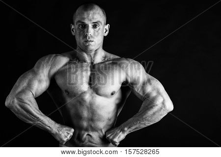 Bodybuilder Posing Image & Photo (Free Trial) | Bigstock