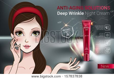 Retinol Anti-aging Vector & Photo (Free Trial) | Bigstock