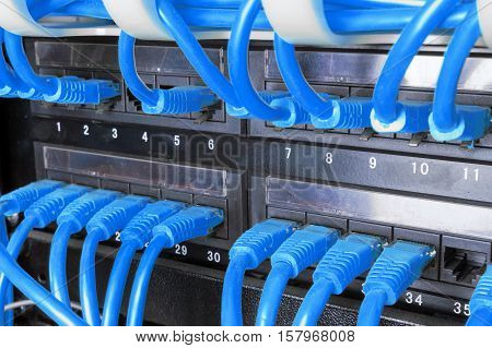 Server Rack Blue Image & Photo (Free Trial) | Bigstock