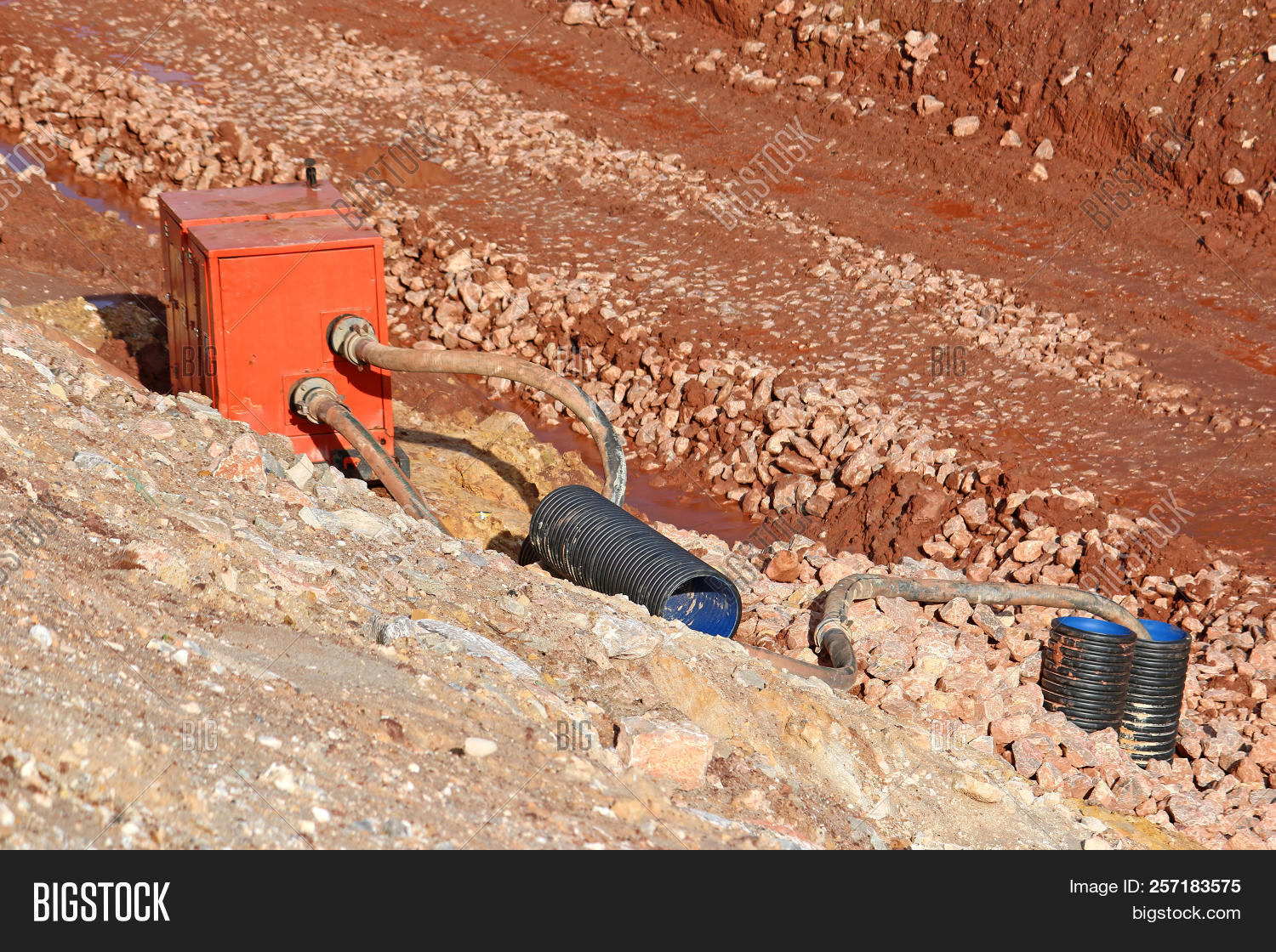 Water Pump On Road Image & Photo (Free Trial) | Bigstock
