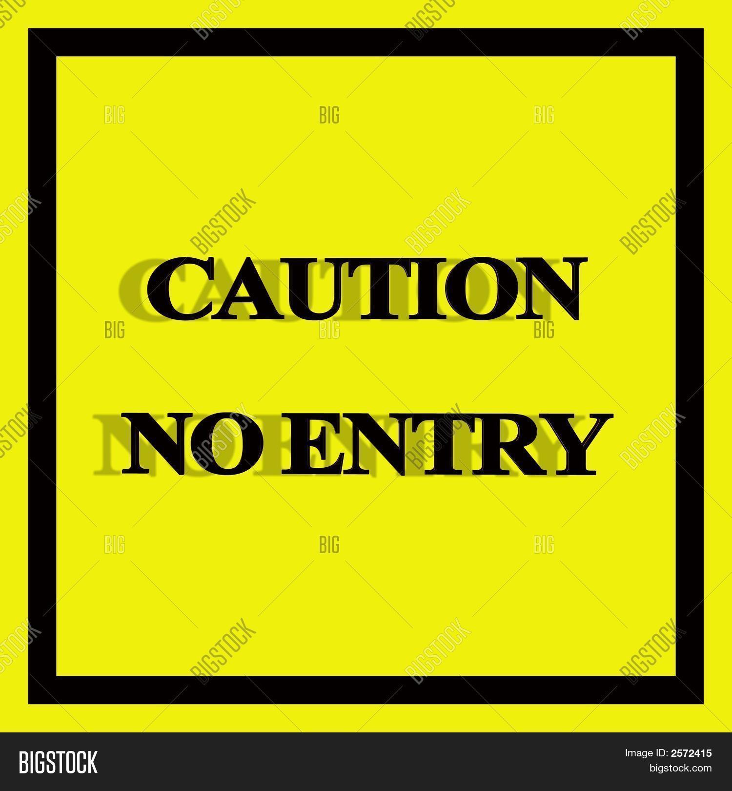 Hazard Caution `No Image & Photo (Free Trial) | Bigstock