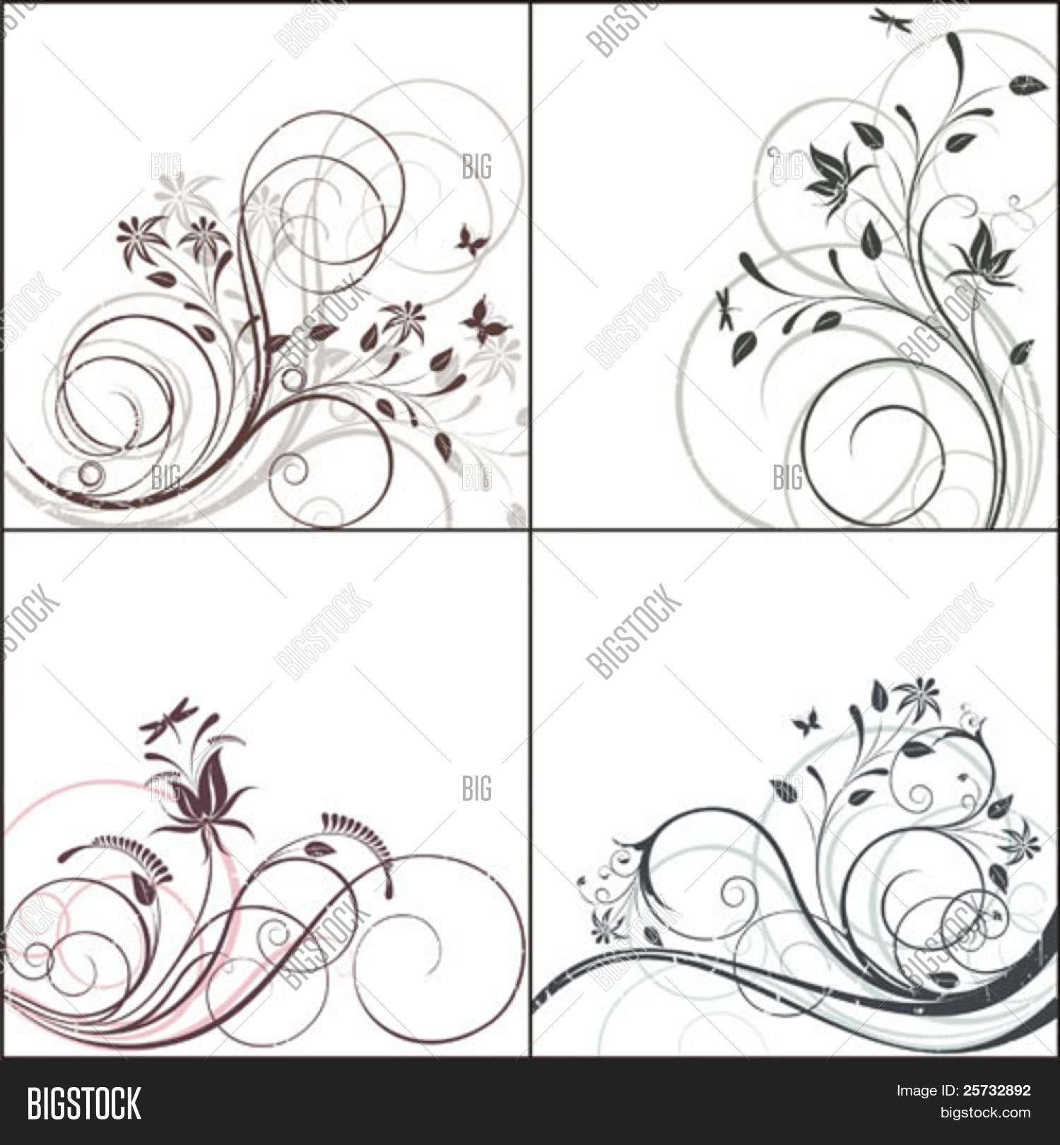 Set Vector Cards Vector & Photo (Free Trial) | Bigstock