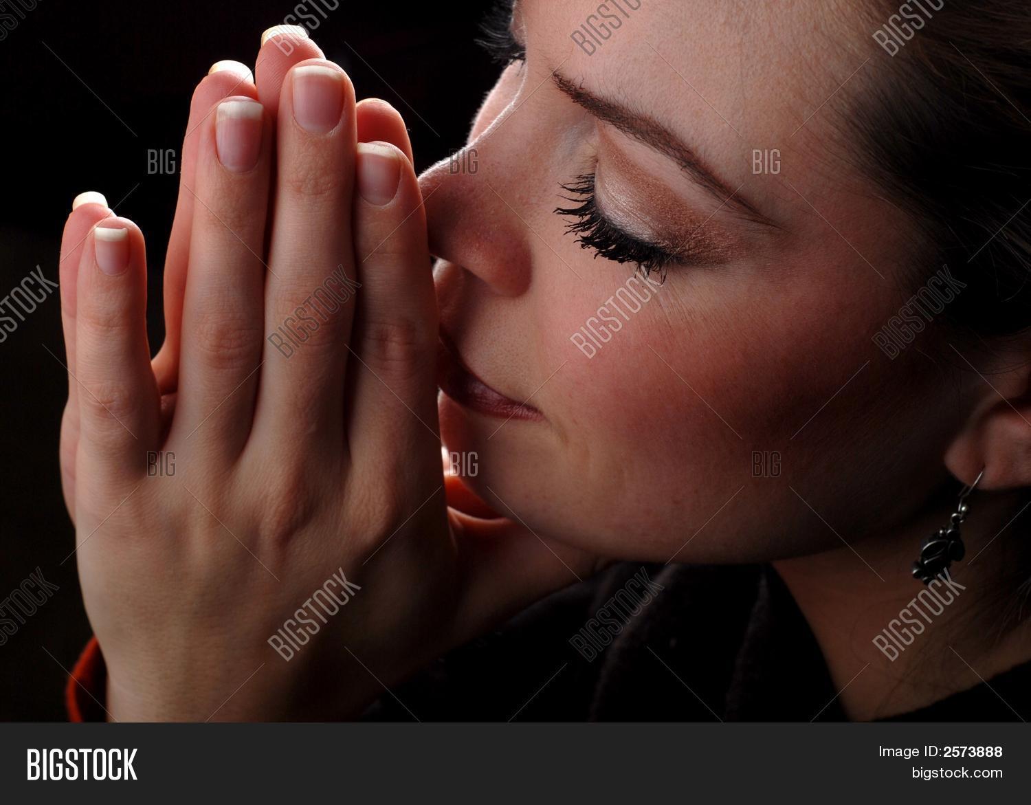 Woman Praying Image & Photo (Free Trial) | Bigstock