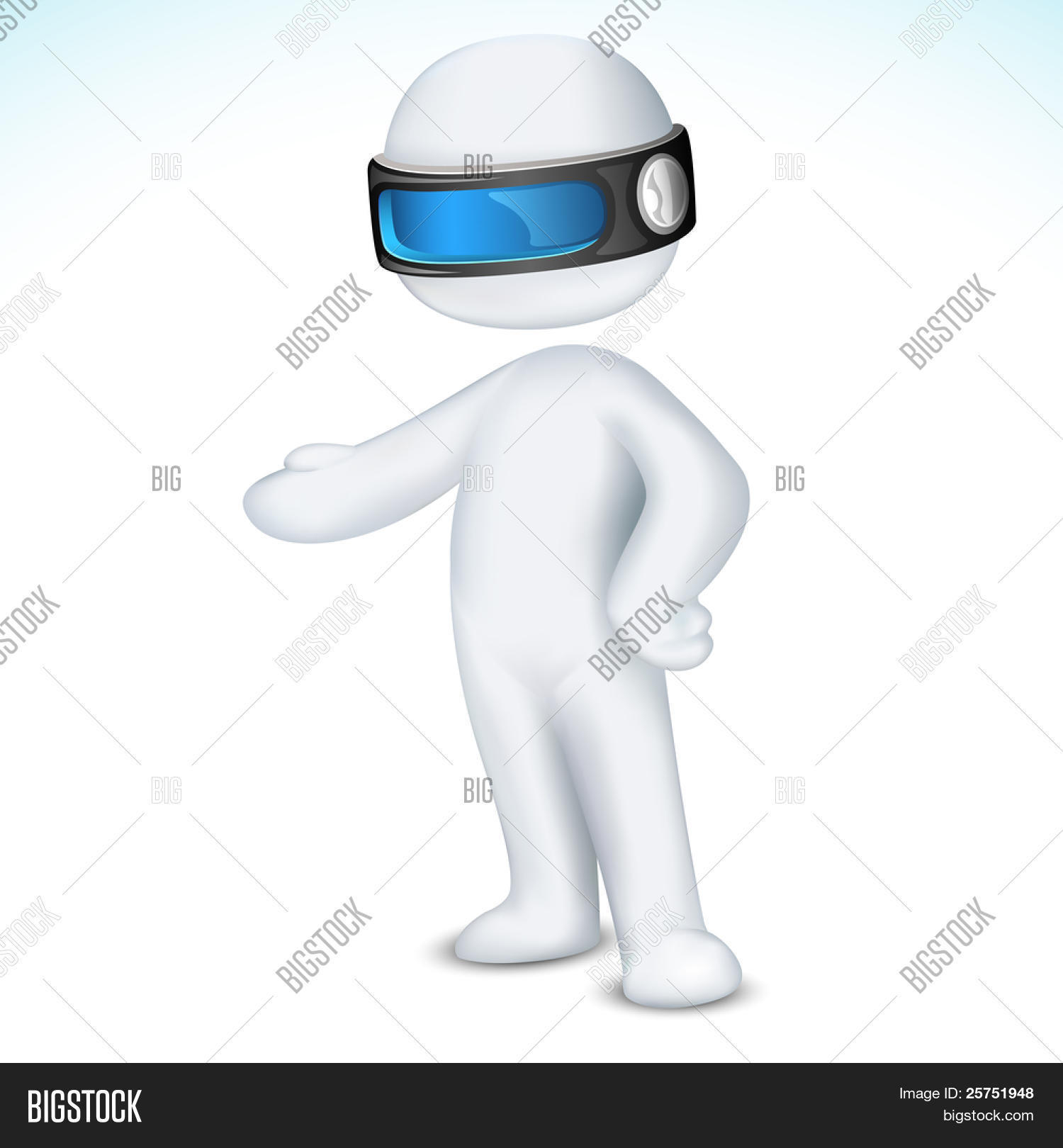 Illustration 3d Man Vector & Photo (Free Trial) | Bigstock