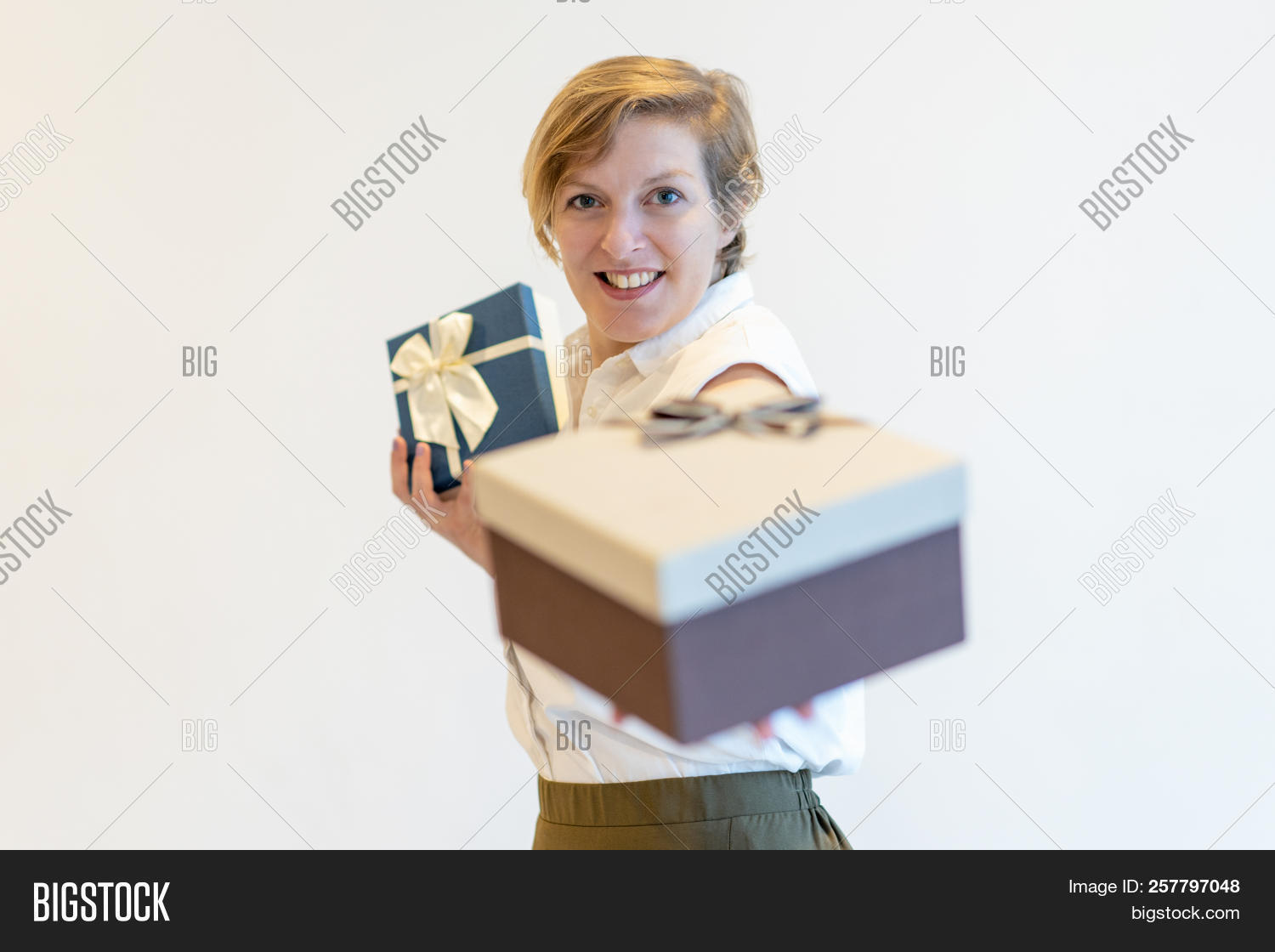 Smiling Pushy Image & Photo (Free Trial) | Bigstock