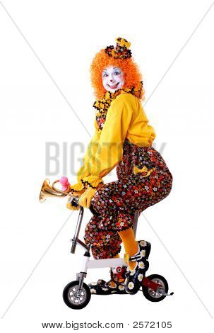 Circus Clown On Small Image & Photo (Free Trial) | Bigstock
