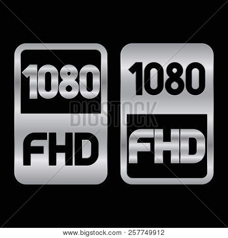 1080 Full Hd Format Vector & Photo (Free Trial) | Bigstock