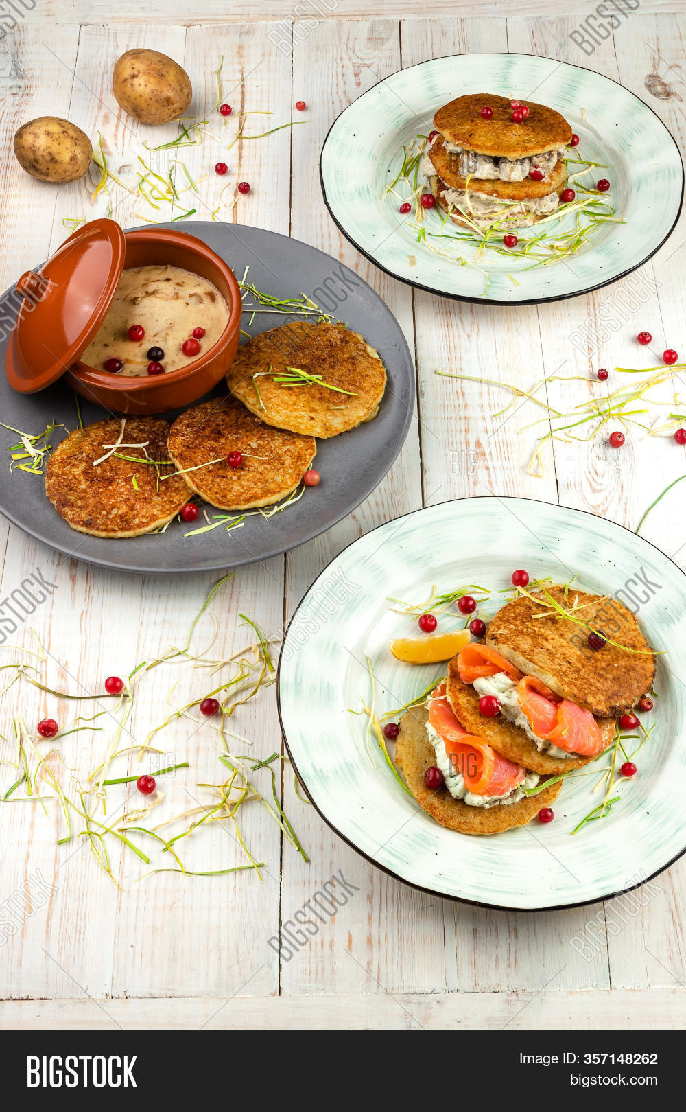 Set Three Plates Image & Photo (Free Trial) | Bigstock