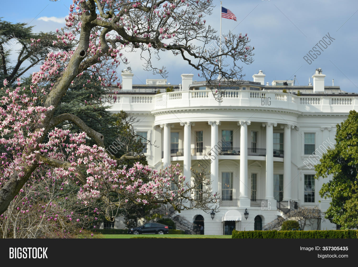 White House Springtime Image & Photo (Free Trial) | Bigstock