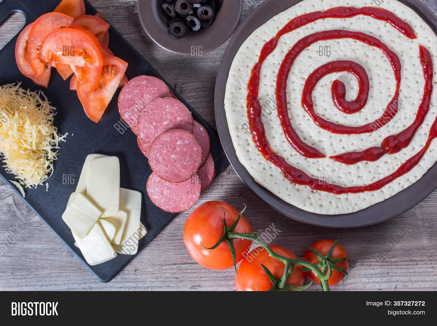 Hands Sprinkle Pizza Image & Photo (Free Trial) | Bigstock